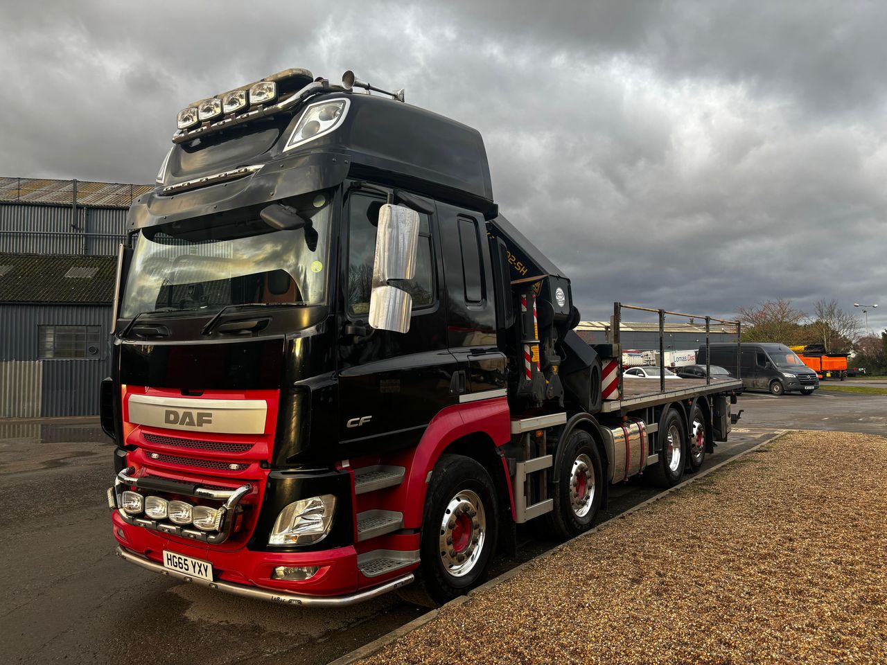 DAF CF 510 Cabin Spec with Palfinger crane for Sale and Hire | MV ...