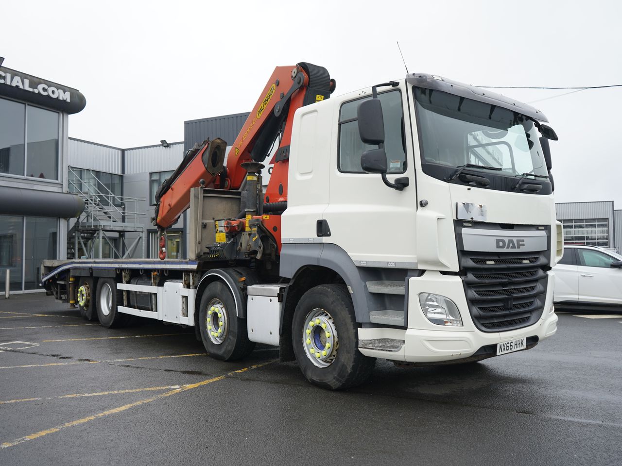 DAF CF 85.460 Cheesewedge with Palfinger crane for Sale and Hire | MV ...