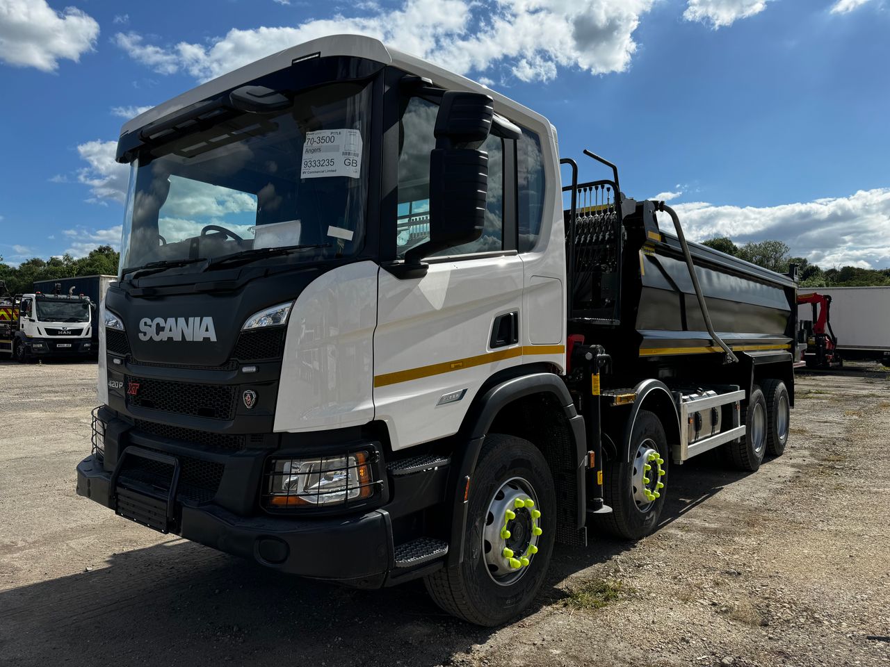 Scania P420 Tipper Grab with Palfinger Epsilon crane for Sale and Hire ...