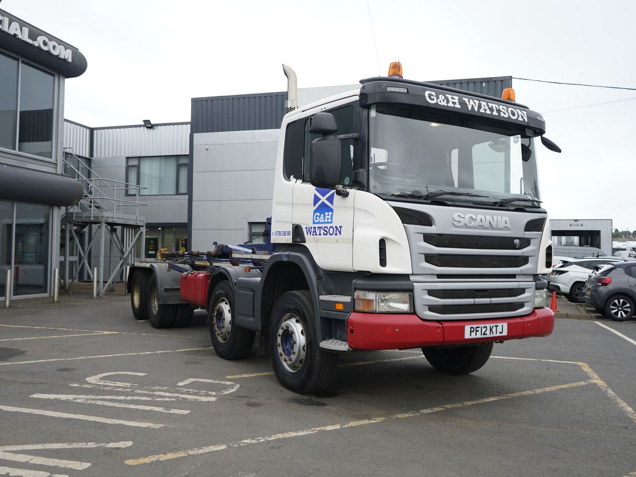 Scania P360 Hook Loader with Hyva crane for Sale and Hire | MV ...