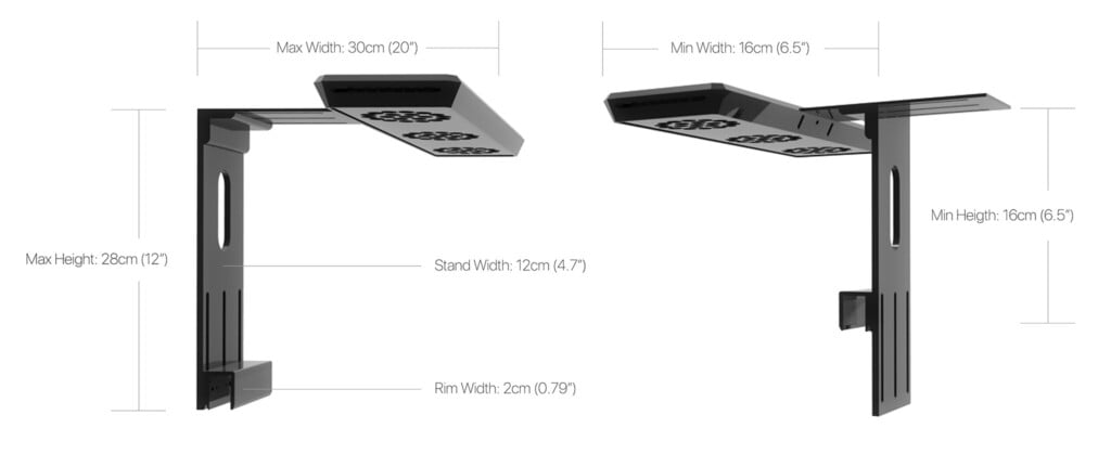 Buy - Micmol Thor Pro 180 Watt Planted LED With WIFI Controller ...