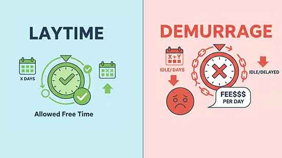 Laytime: From Vessel Arrival And NOR Tender To Demurrage