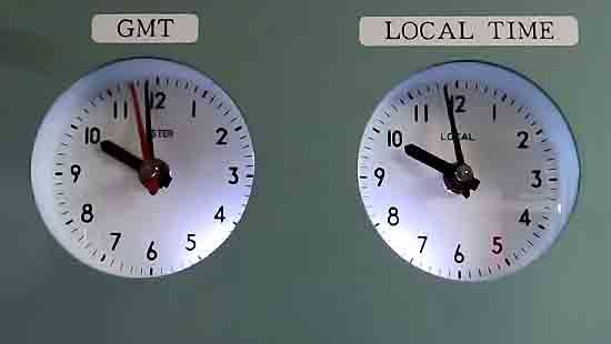 Maritime Time Calculations: Zones, Conversions, Arc