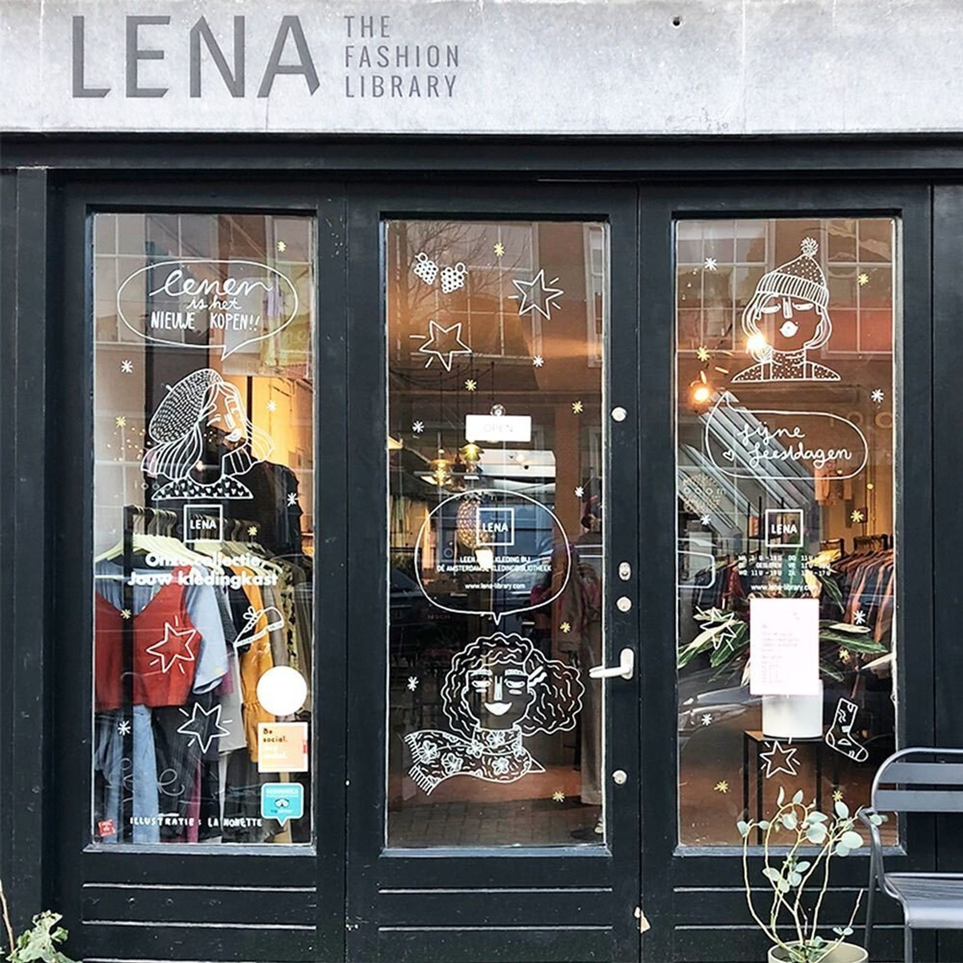 Clothing library LENA The Fashion Library in Amsterdam | COSH!