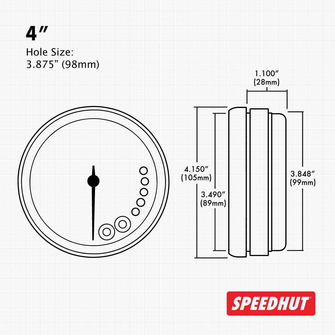 Custom Gauges, GPS Speedometers & Direct-Fit Gauge Sets | SPEEDHUT®|4 ...