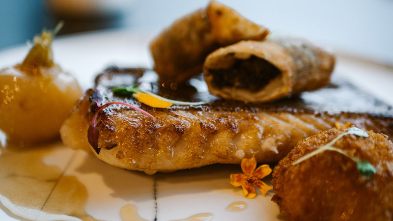 Shrimp Fritters by Suhel Abraham from Norca restaurant