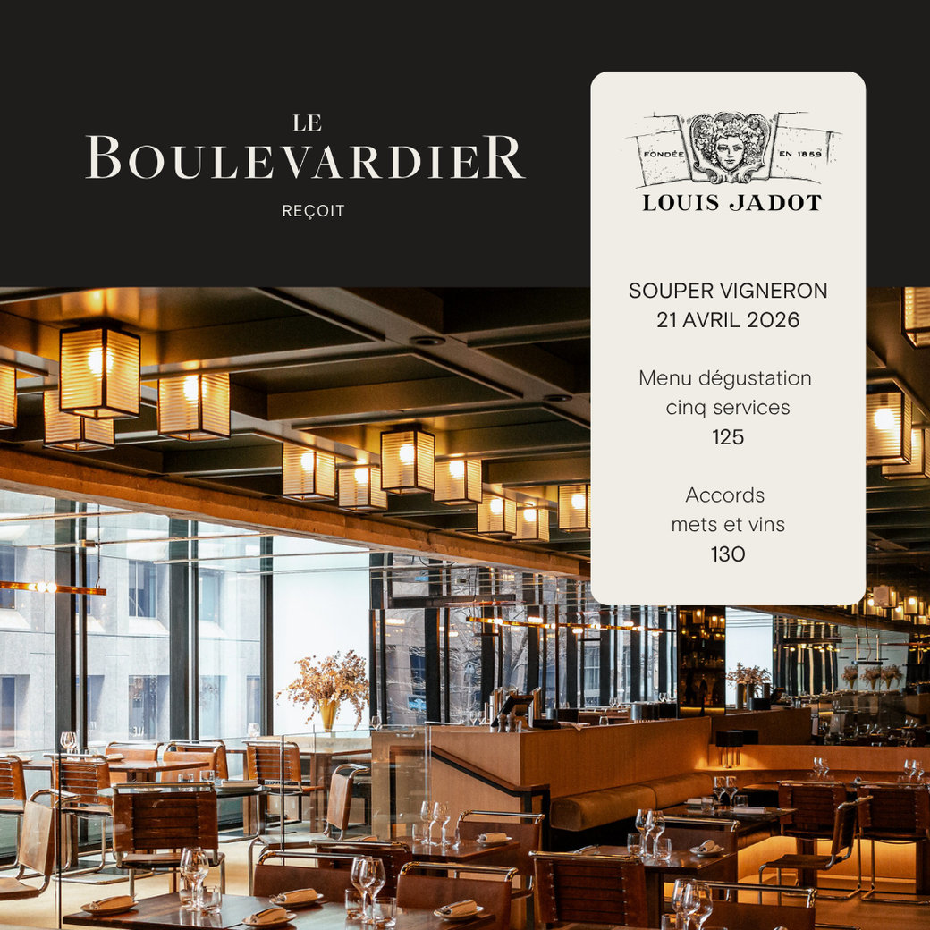 Le Boulevardier restaurant | Le Germain Hotel Montreal
