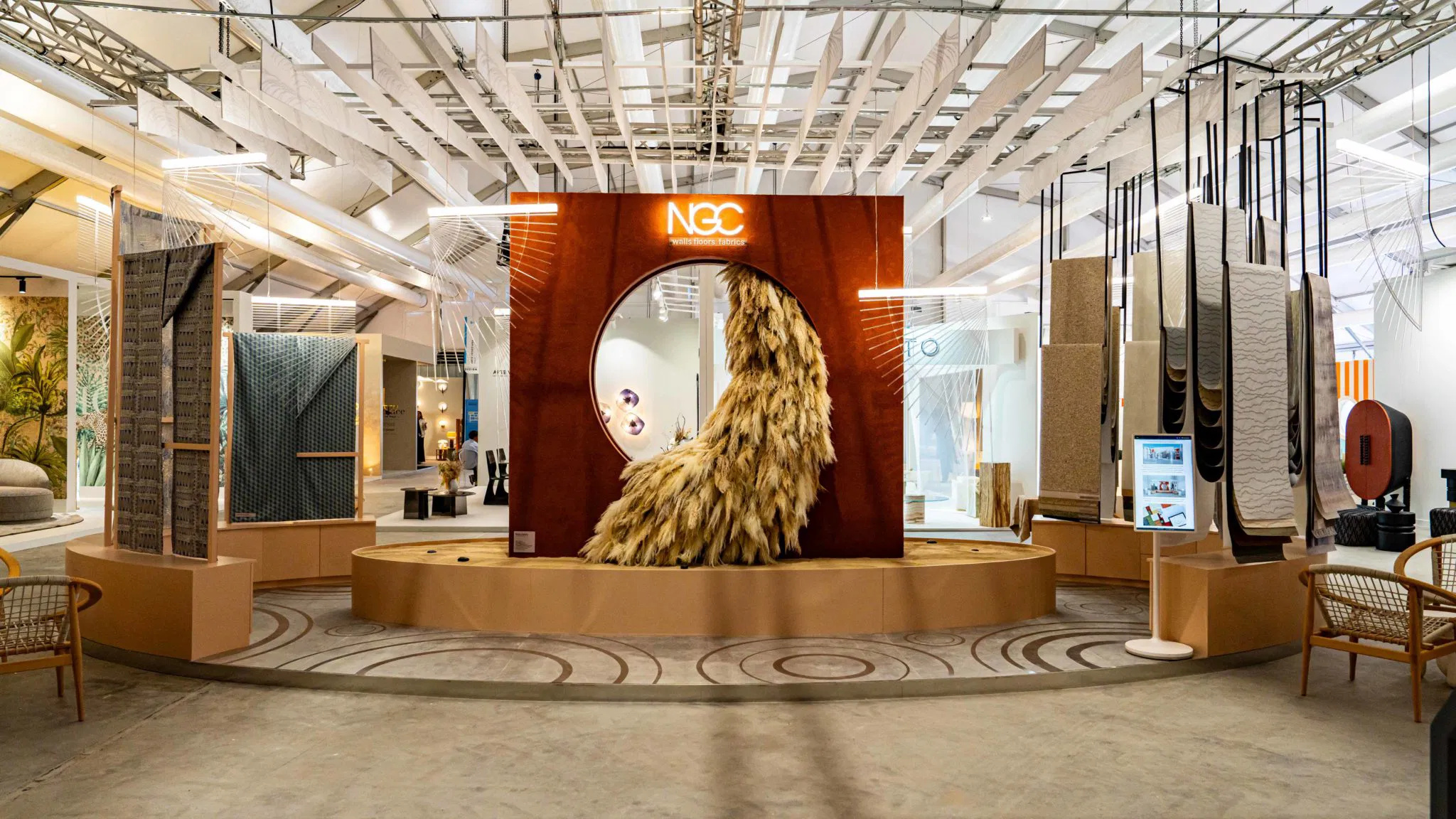 NGC at Downtown Design: A Story, A Triptych and A Head-Turning Stand ...