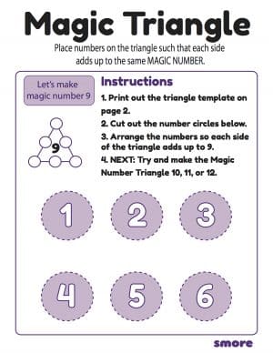 Math Game for Grade 2 Printable PDF - Smore Science