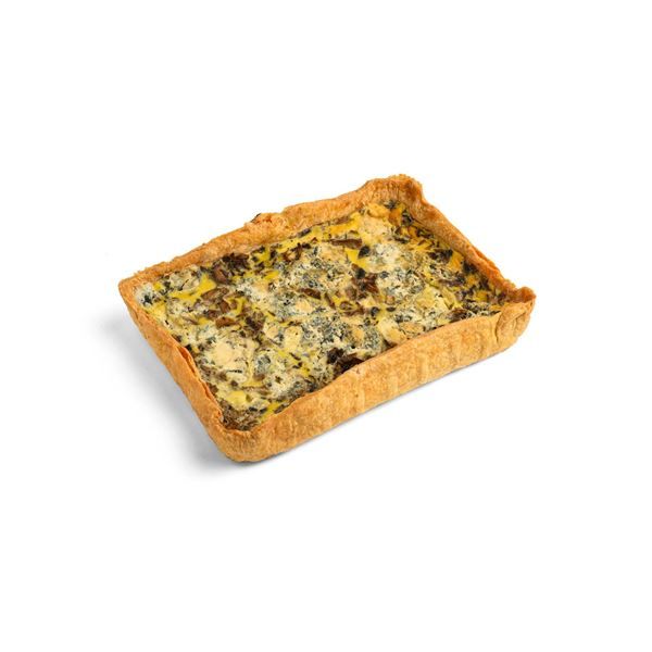 Neriku Catering. Mushroom & Blue Cheese Quiche Tray