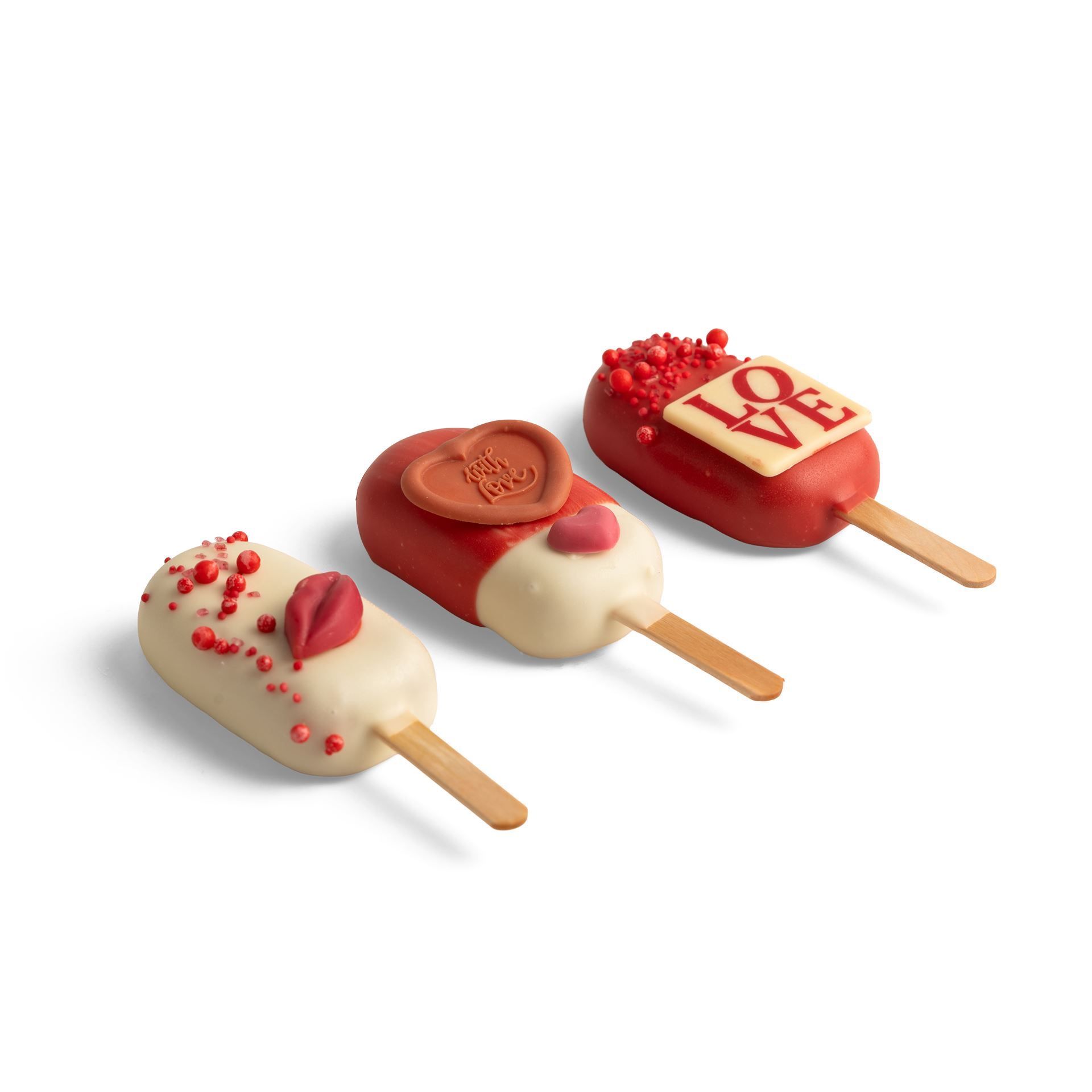 Neriku Catering. Valentine's Red Velvet Cakesicle