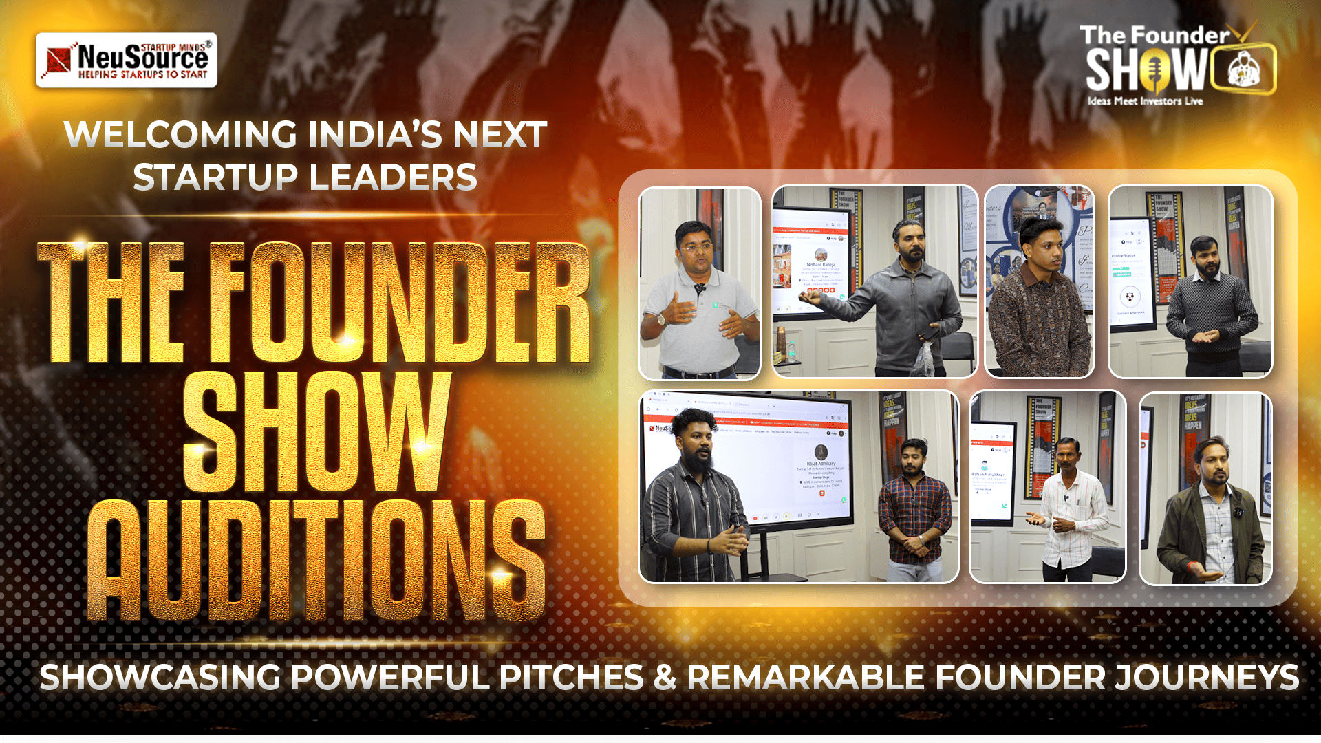 The Founder Show Audition Review – 18 Nov | NeuSource Ecosystem Insights
