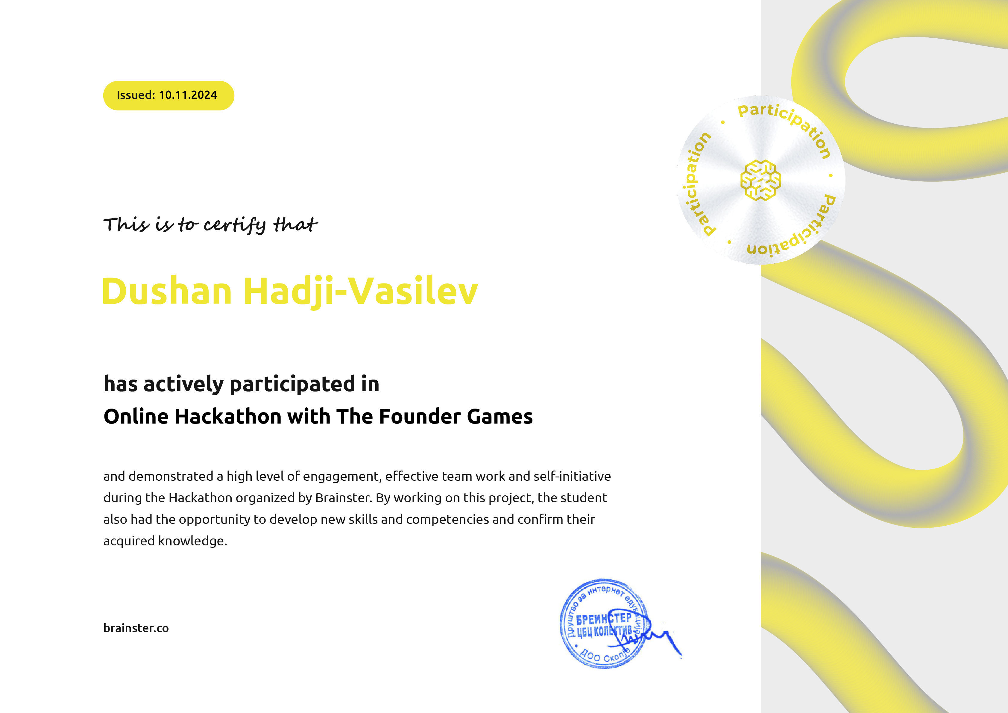 Dushan Hadji-Vasilev - Full-Stack Developer | Laravel, PHP Core, MySQL, JavaScript, Bootstrap ...