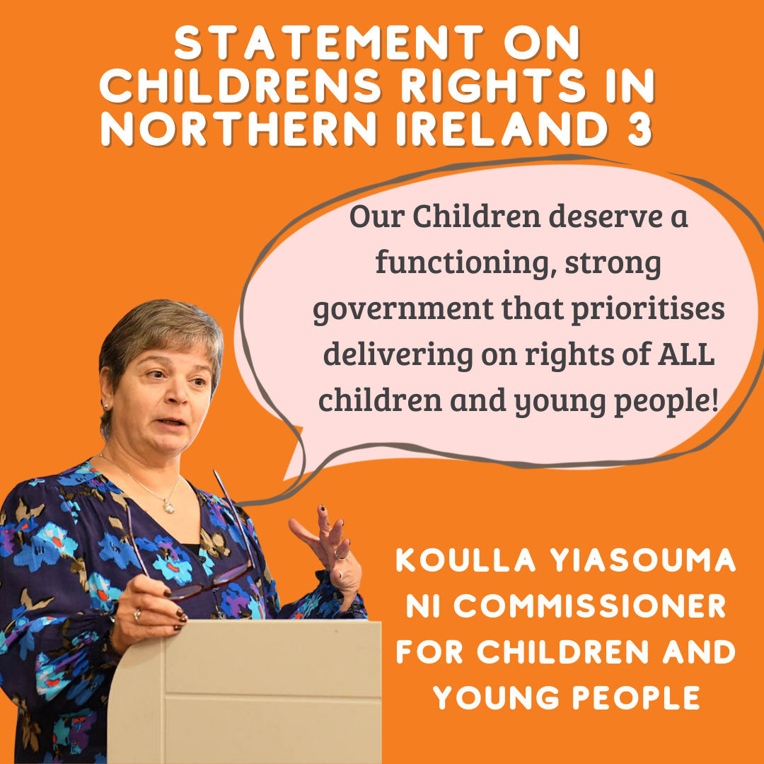Statement on Children’s Rights in Northern Ireland 3 – young person's ...