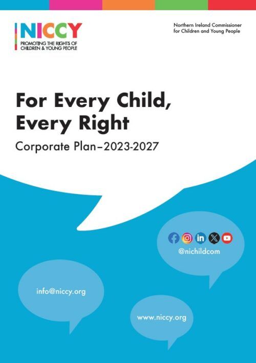 NICCY launch Corporate Plan on International Youth Day - Niccy