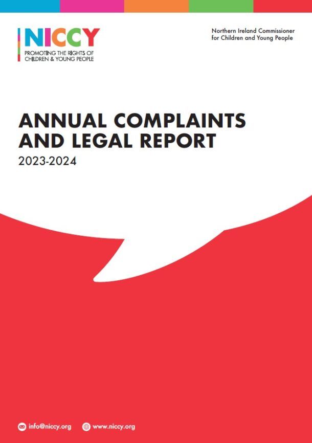 Annual Complaints and Legal Report - Niccy