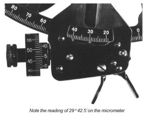 Marine Sextant - Principle and Errors