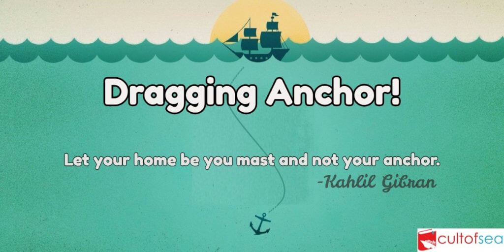 How do you make out if the Anchor is dragging?