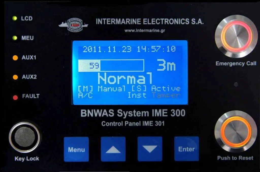Bridge Navigational Watch Alarm System (BNWAS)