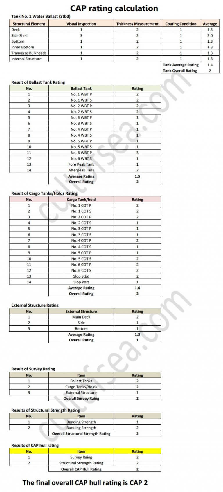 Condition Assessment Programme (CAP)