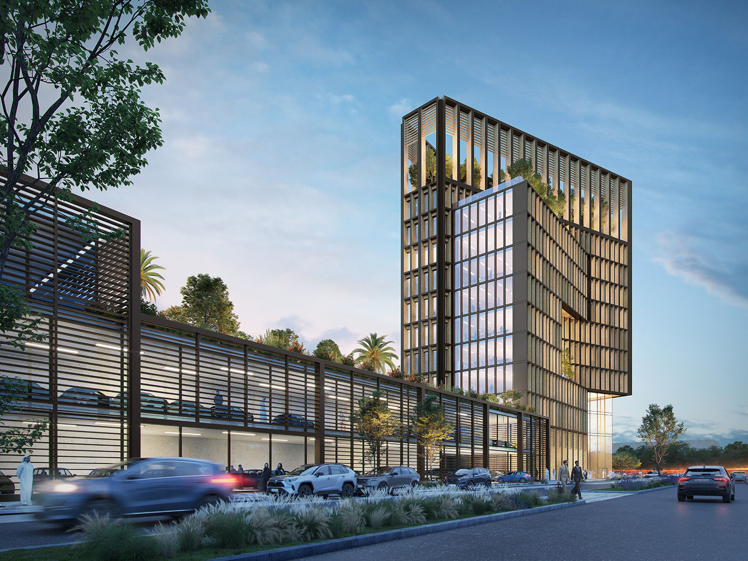 Bank Al Jazira Capital HQ • Nordic Office Architects