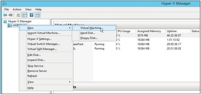 Hyper V Creating And Configuring Virtual Machines
