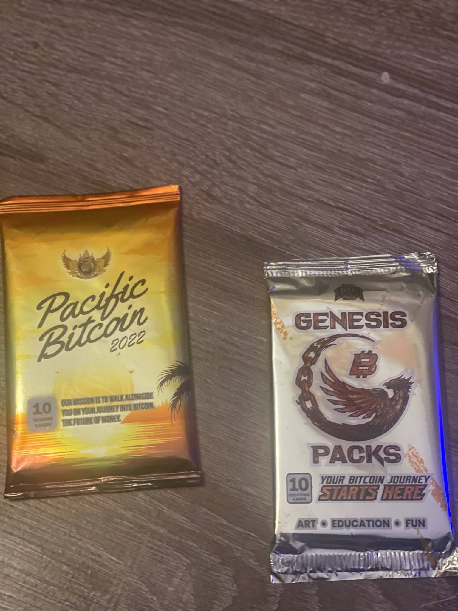 BTC Trading Cards - PB '22 + Genesis Pack (MINT & unopened) | SatsCrap