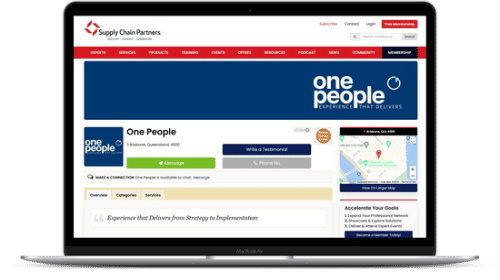 Professional Storefront Set Up by Supply Chain Partners