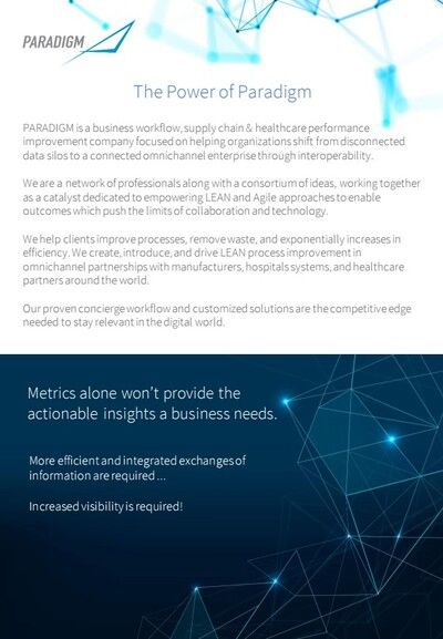 Supplier Scorecard by Paradigm Venture Group