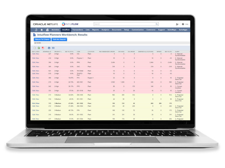 Intuiflow - Native to NetSuite Version by Demand Driven Technologies