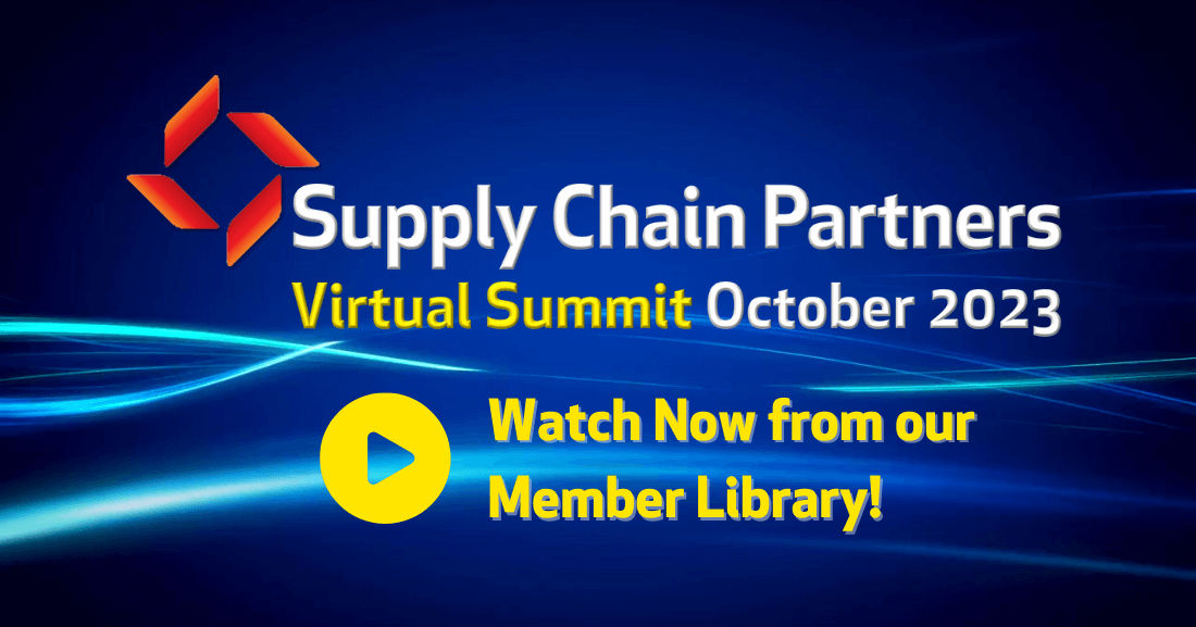 Watch Now: Supply Chain Partners Virtual Summit October 2023