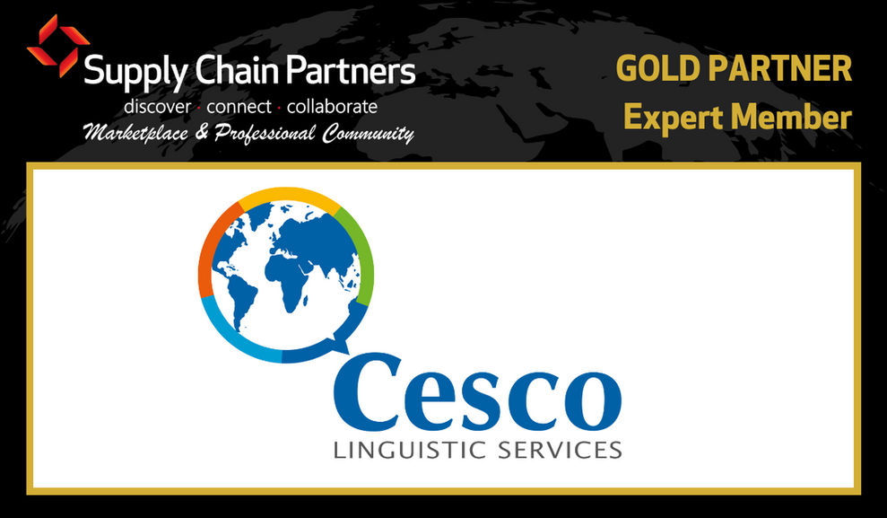 Cesco Linguistic Services 1st Expert Membership Anniversary by Supply ...