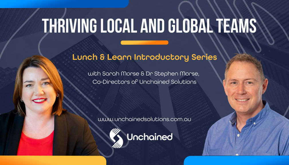Thriving Local and Global Communities Lunch & Learn by Unchained ...