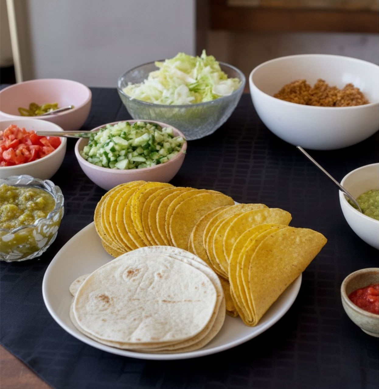 Mexicansk buffet: Tortillas, tacos og personlig servering | Nuento