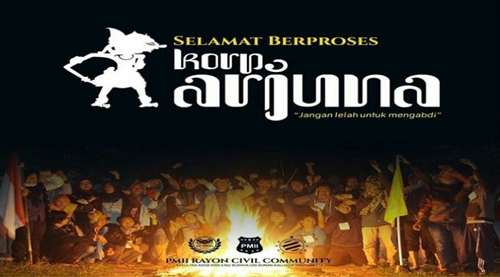 Arjuna, Nama Angkatan Baru PMII RCC