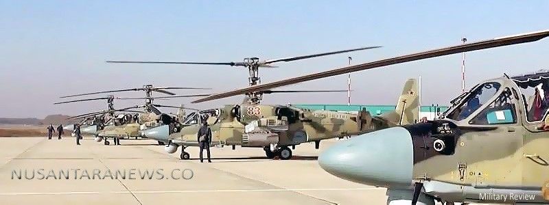 Penerbangan Perdana Helikopter Tempur Kamov Ka-52M Upgrade