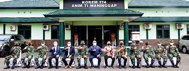 Korem 174 Merauke Siap Dukung Kelancaran Pelaksanaan PON XX 2021