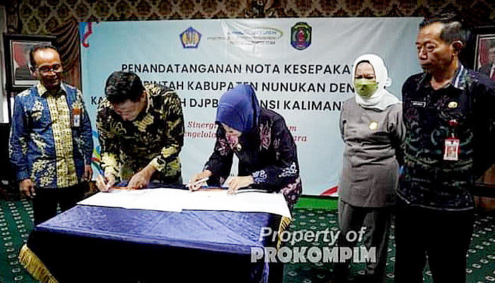 Pemkab Nunukan Tandatangani Nota Kesepakatan (MoU) Dengan Kanwil Pemkab Nunukan Tandatangani Nota Kesepakatan (MoU) Dengan Kanwil
