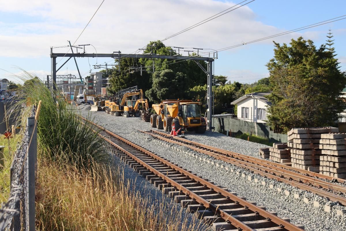 Photos - Pukekohe Electrification and Upgrades - nzrailphotos.co.nz