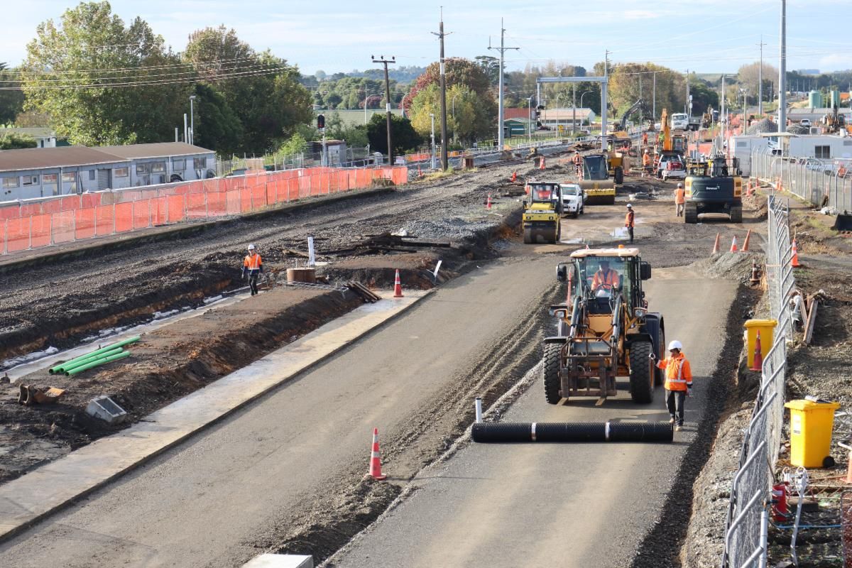 Photos - Pukekohe Electrification and Upgrades - nzrailphotos.co.nz