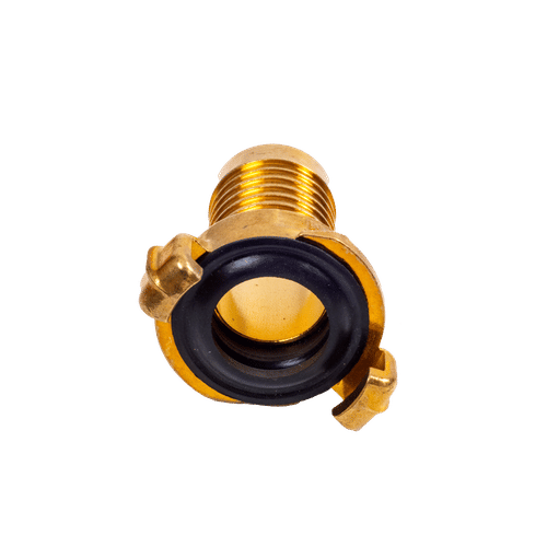 Zim-Zone. GARDENA BRASS 25mm HOSE CONNECTOR COUPLING