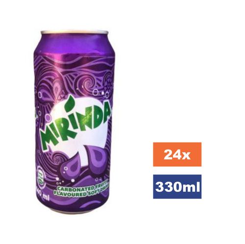 Zim-Zone. MIRINDA FRUITY 330ml CANS x 24