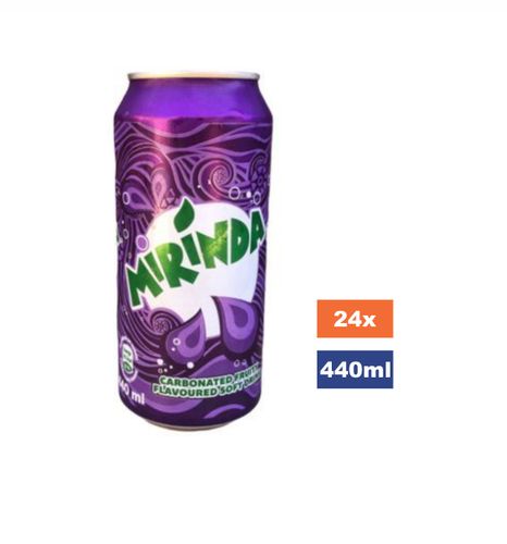 Zim-Zone. MIRINDA FRUITY 440ml CANS x 24