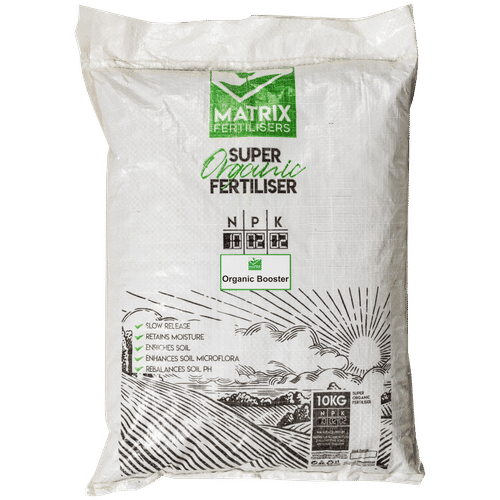 Zim-Zone. MATRIX 100% ORGANIC NPK 2-2-2 10kg FERTILIZER