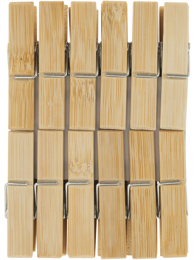 24 Pack Bamboo Pegs – PEP Online