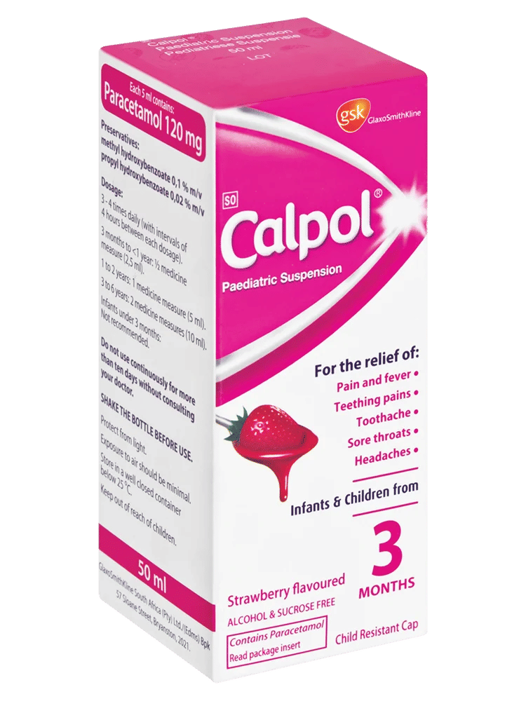 Calpol Strawberry 50ml – PEP Online