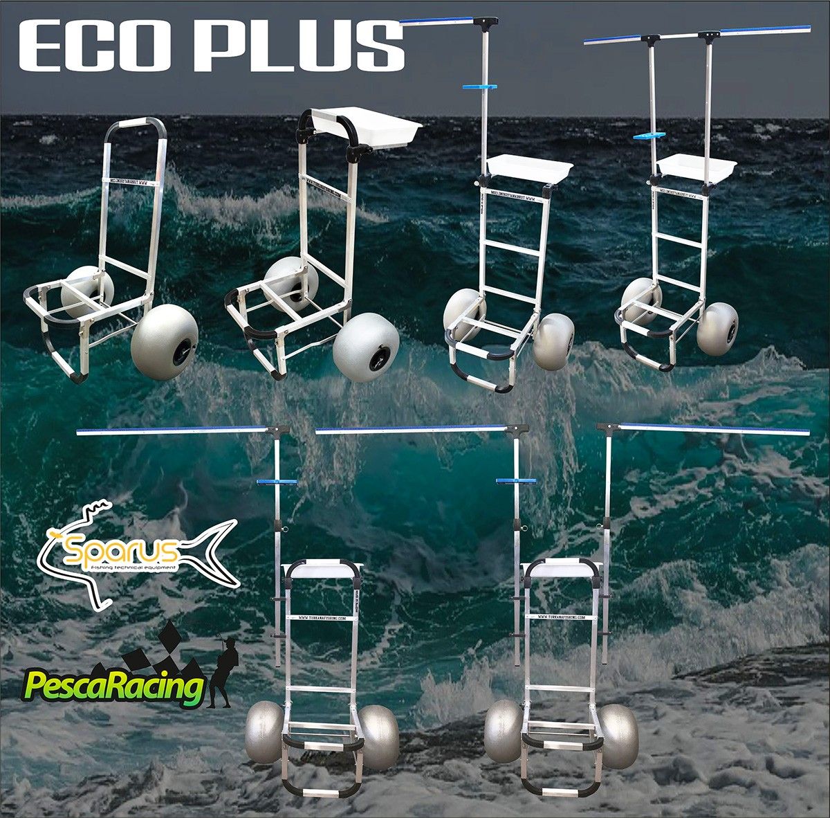 Carro Plegable de Aluminio Sparus ECO PLUS