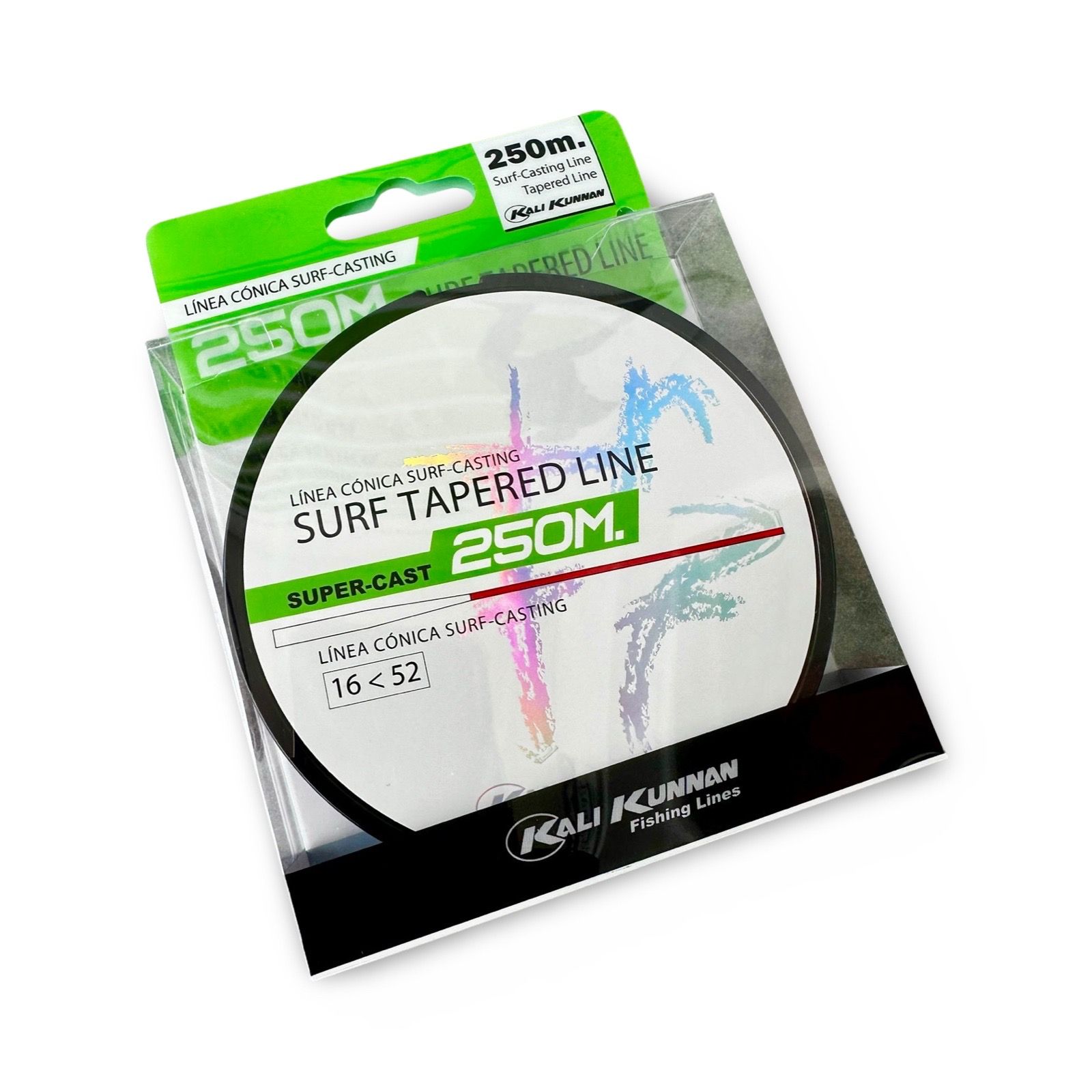 Línea cónica de 250 mts Kali Kunnan SURF TAPERED LINE - Pescaracing