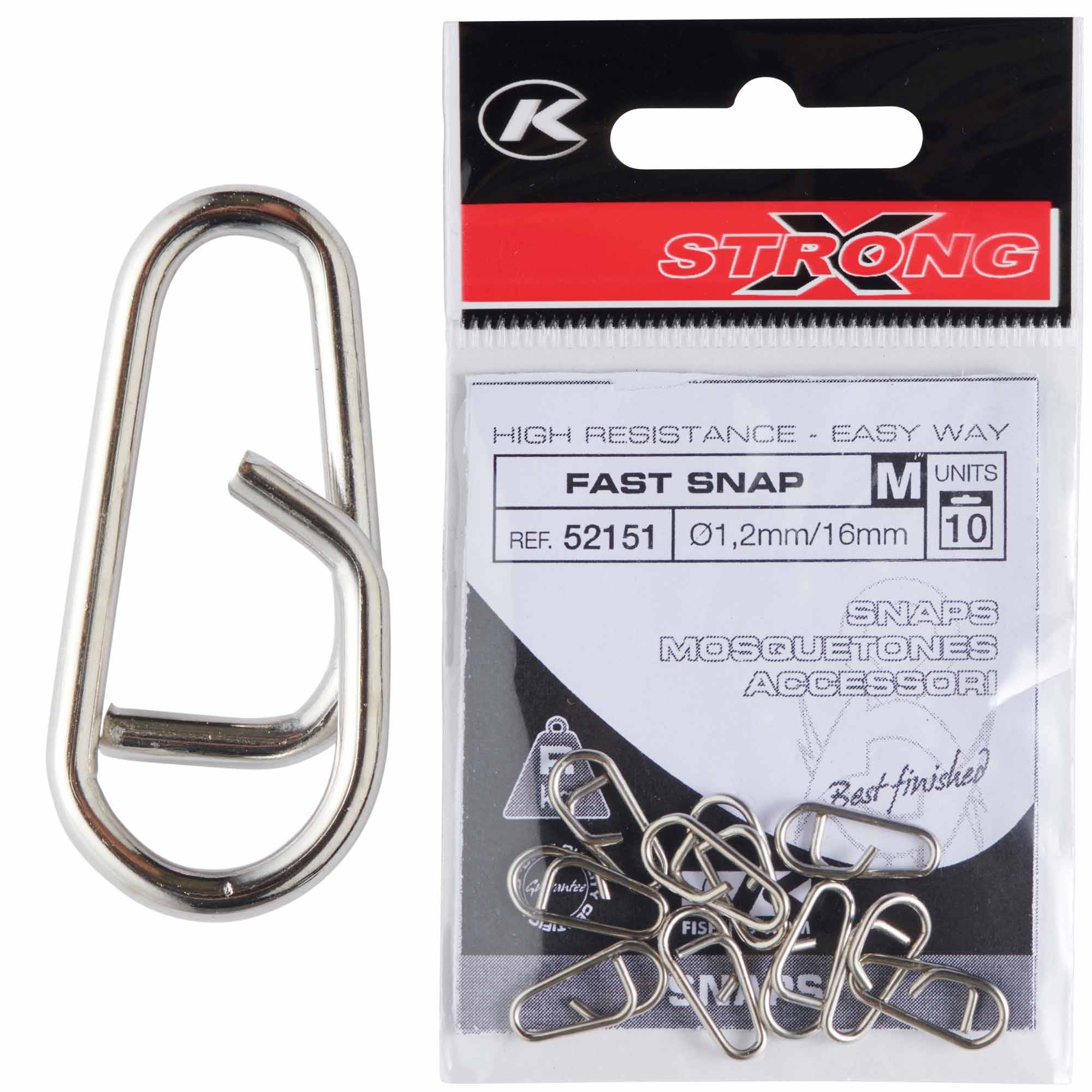 Enganche Rápido Kali Kunnan Fast Snap - Pescaracing