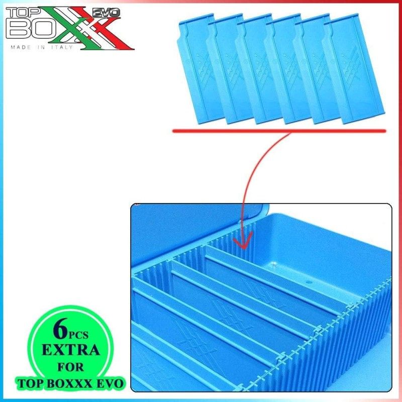 Set Separadores Top Box Yuki 6 Unidades - Pescaracing